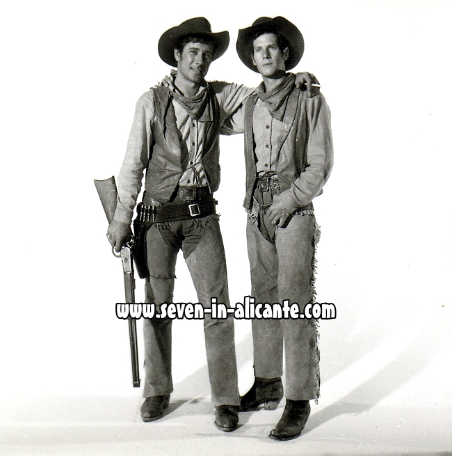 Robert Fuller Texas Ranch In The Bunkhouse With Red Steagall Robert